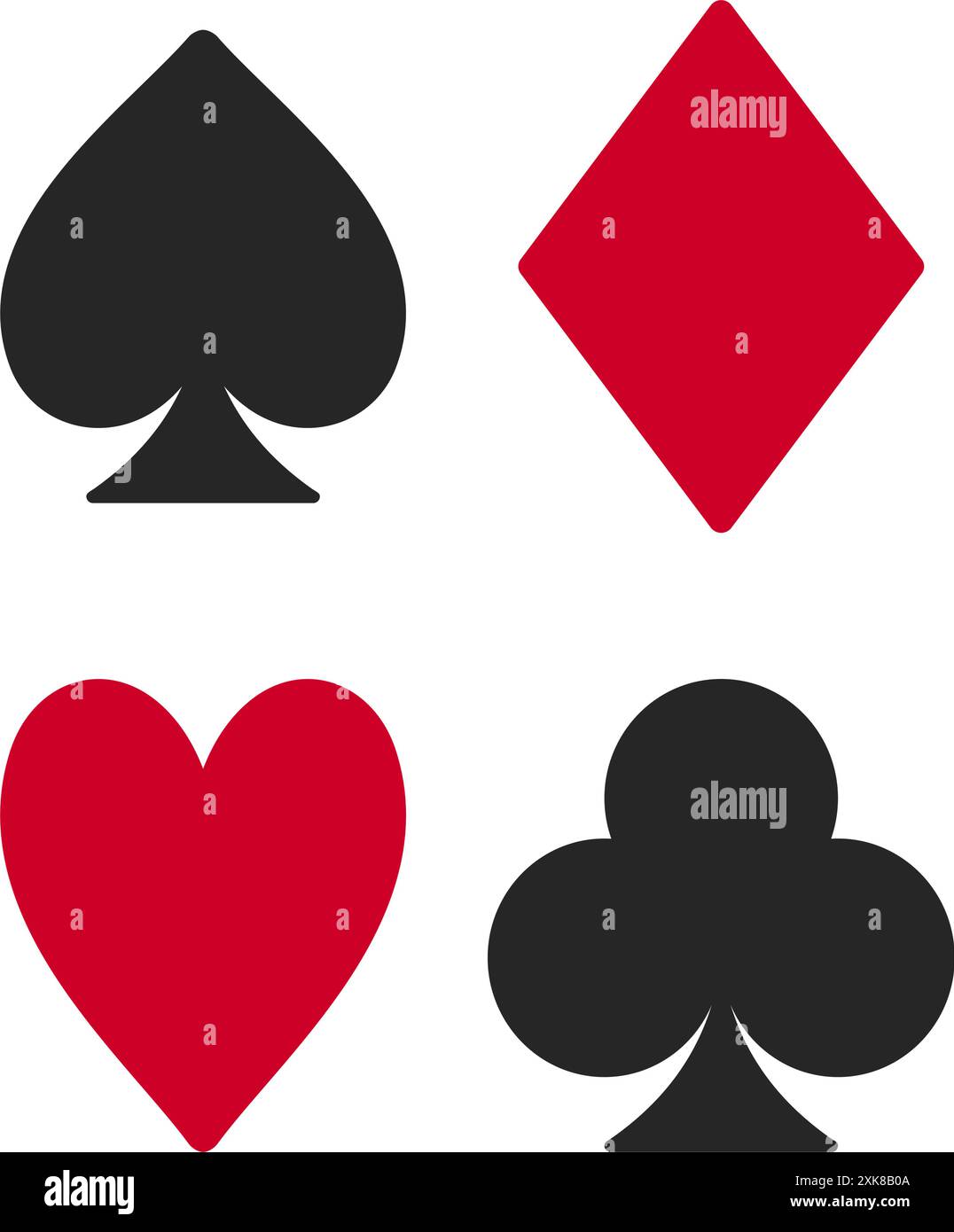 Playing card symbols hearts hi-res stock photography and images - Alamy