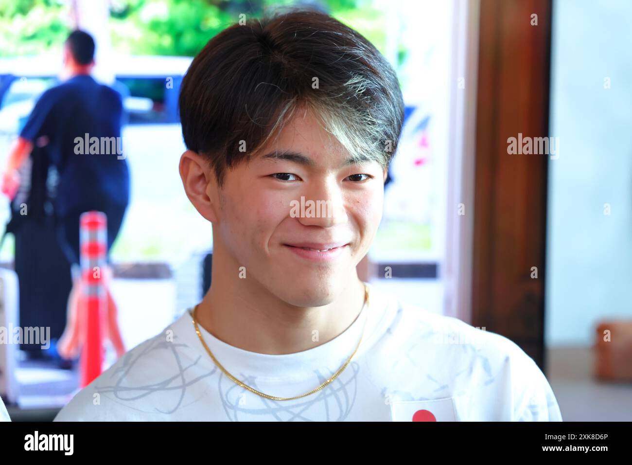 Tokyo, Japan. 20th July, 2024. Hiroto Ono/Hiro10 (JPN) Breaking : Japan National Team Press ...