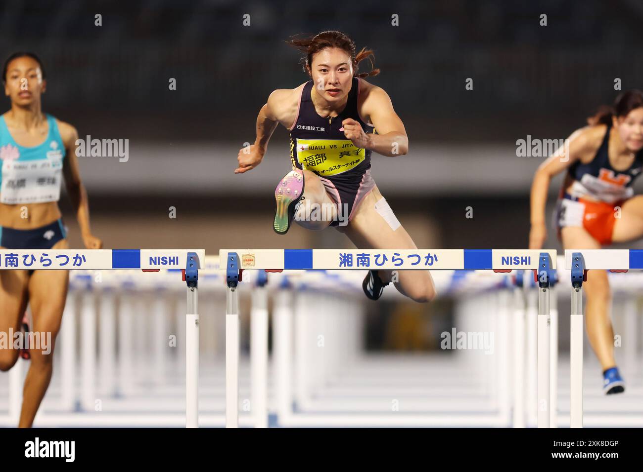 Lemongas Stadium Hiratsuka, Kanagawa, Japan. 20th July, 2024. Mako ...