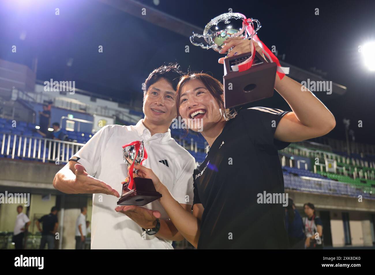 Lemongas Stadium Hiratsuka, Kanagawa, Japan. 20th July, 2024. Mako ...