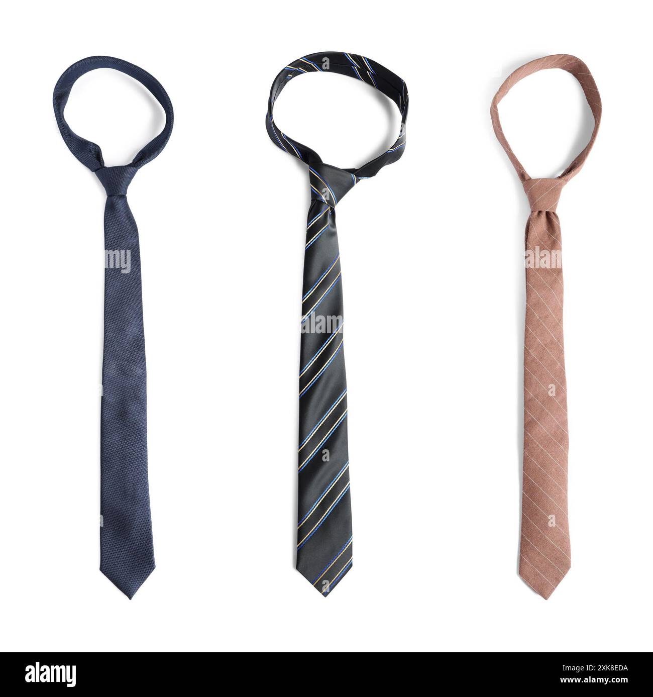 Men with ties Cut Out Stock Images & Pictures - Alamy