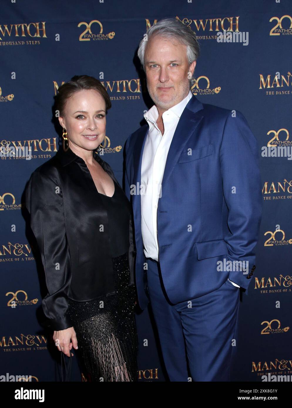 New York City, USA. 21st July, 2024. Tami Stronach and Greg Steinbruner ...