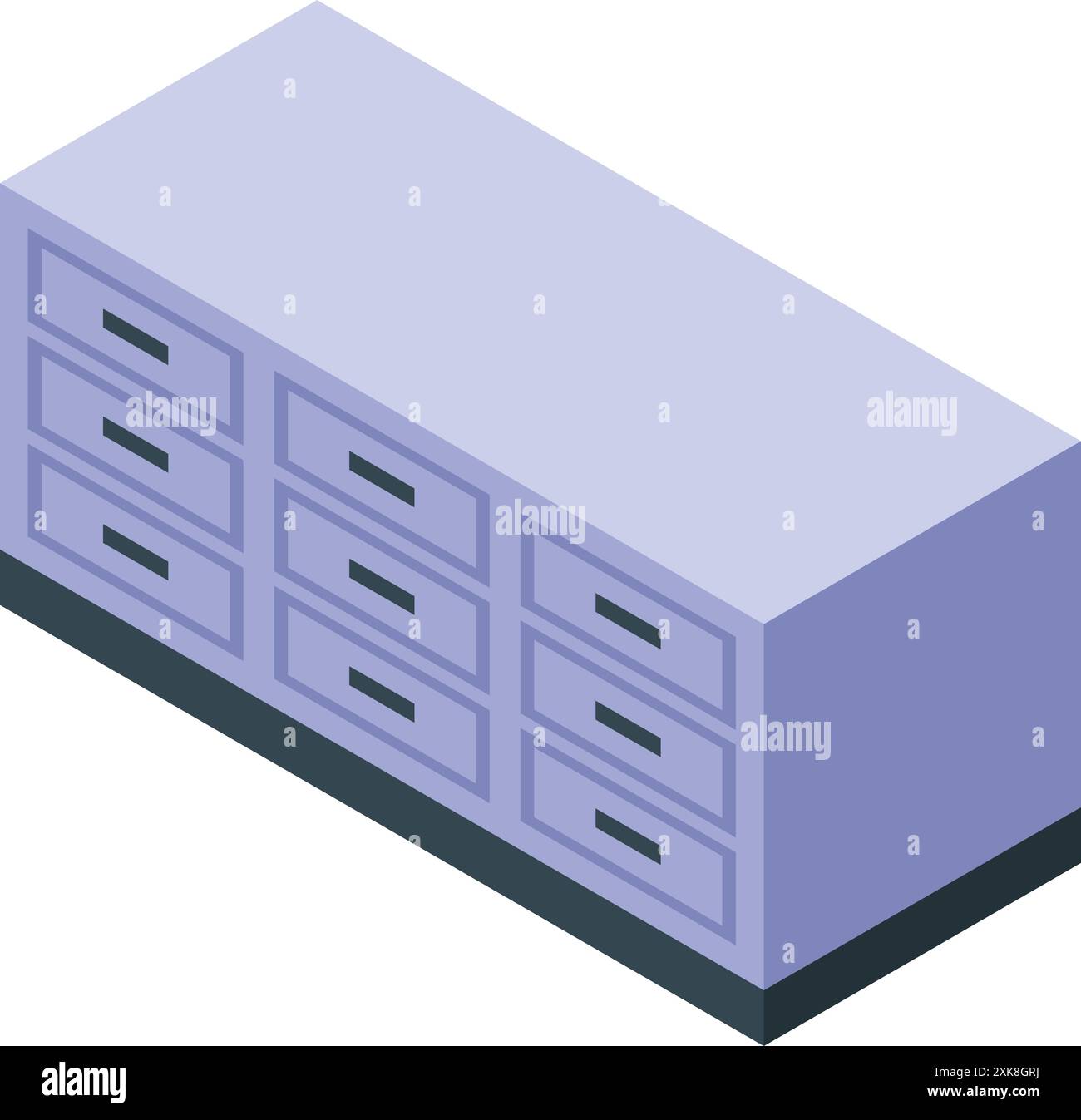 Big archive cabinet with closed drawers for storing important documents ...