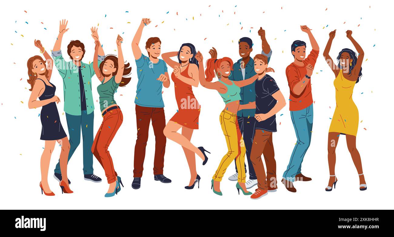 Club clubbers Stock Vector Images - Alamy