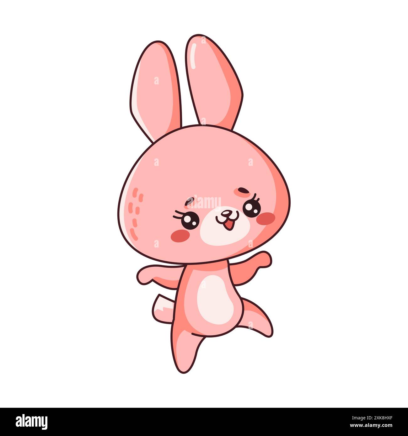 Playful girl clipart Stock Vector Images - Alamy