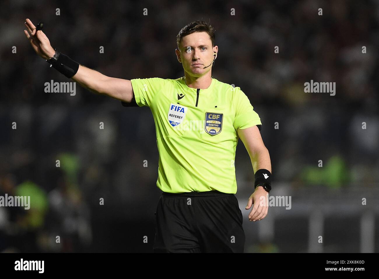Rio de Janeiro, Brazil, June 29, 2024. Football referee Ramon Abatti ...