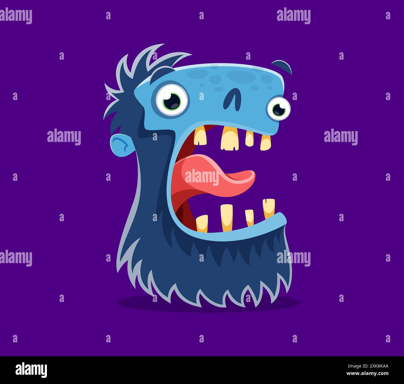 Letter zombie font monster alphabet hi-res stock photography and images ...