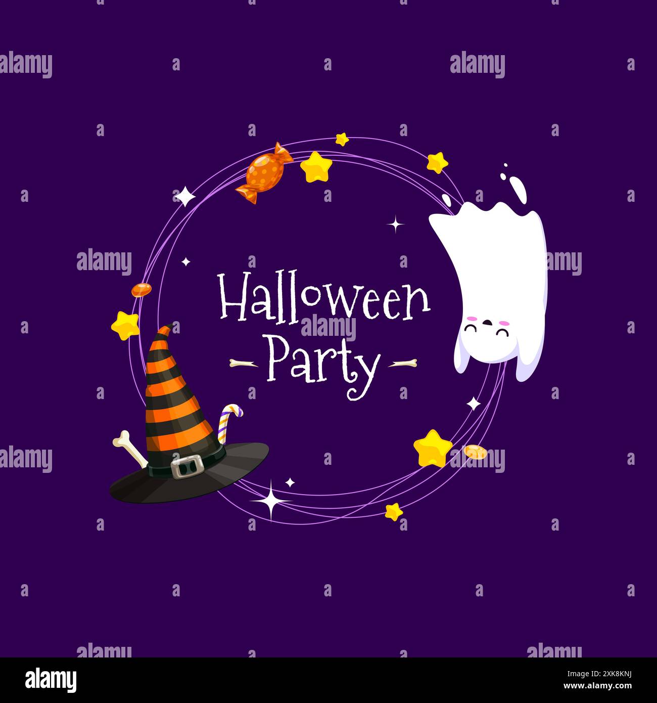 Spooktacular vector vectors hi-res stock photography and images - Alamy