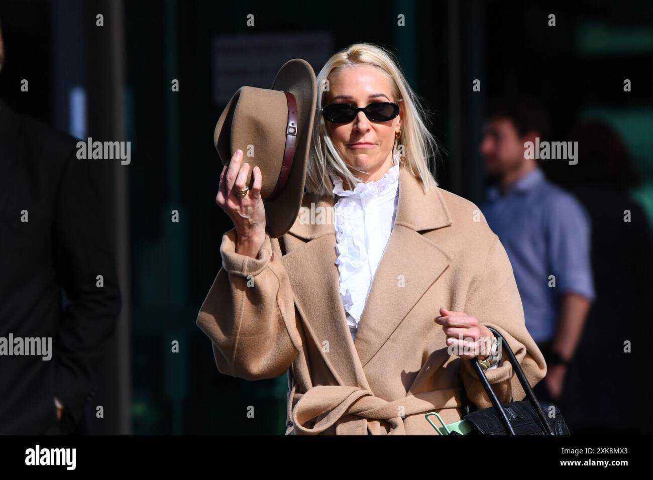 Briohny Lee Granzien leaves the Brisbane Magistrates Court in Brisbane ...