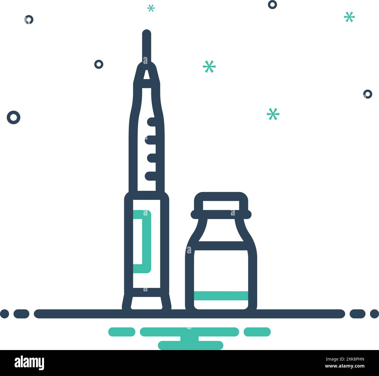 Icon for insulin,needle Stock Vector Image & Art - Alamy