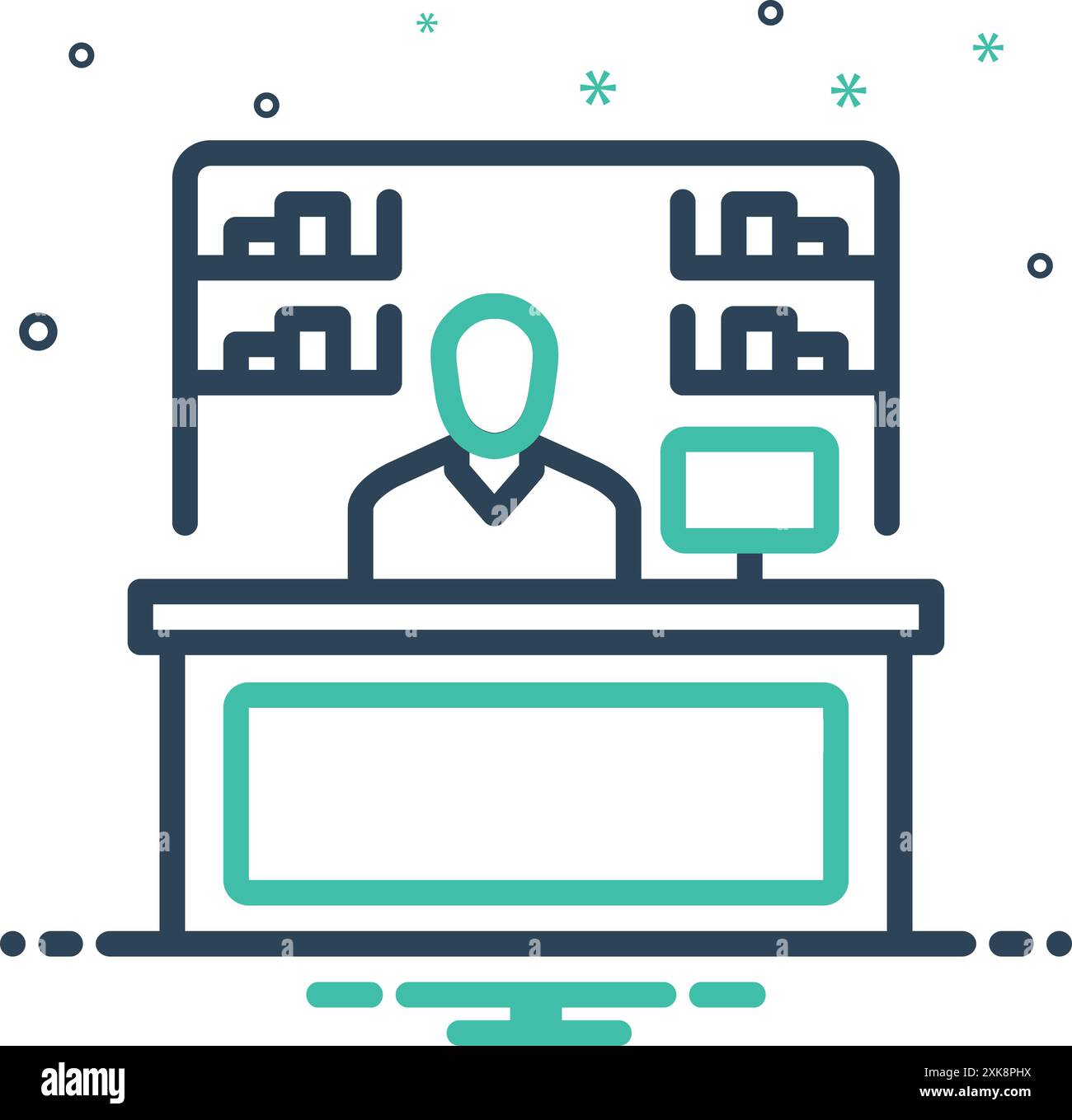 Icon for counters,slug Stock Vector Image & Art - Alamy