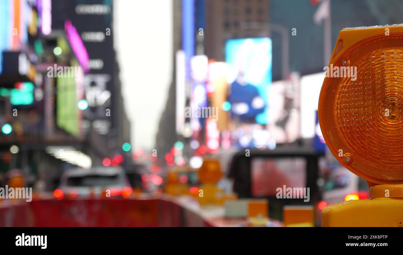 New York City Times Square, Manhattan Midtown Broadway street, USA ...