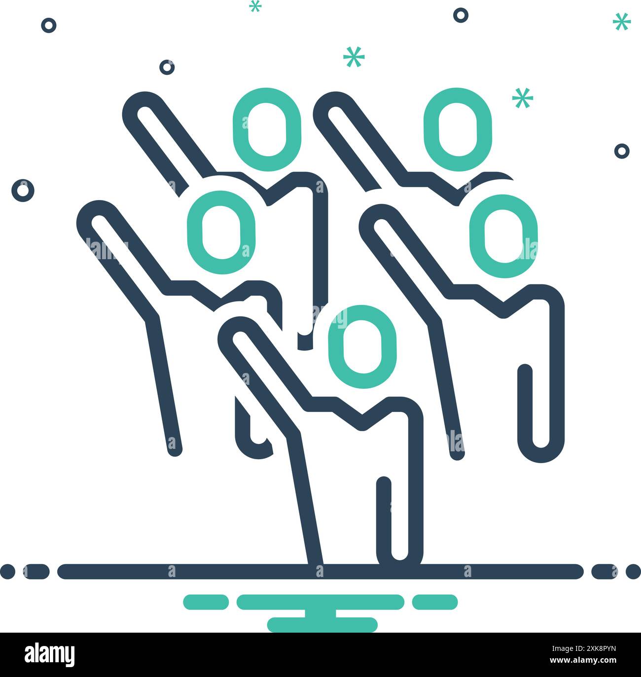 Take part vector vectors hi-res stock photography and images - Alamy