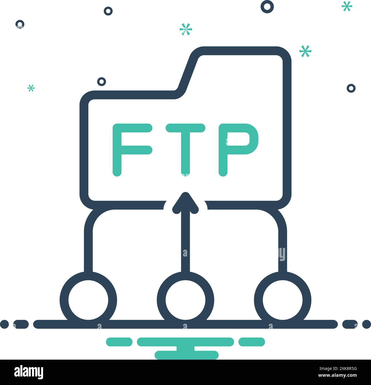 Ftp symbol Stock Vector Images - Alamy
