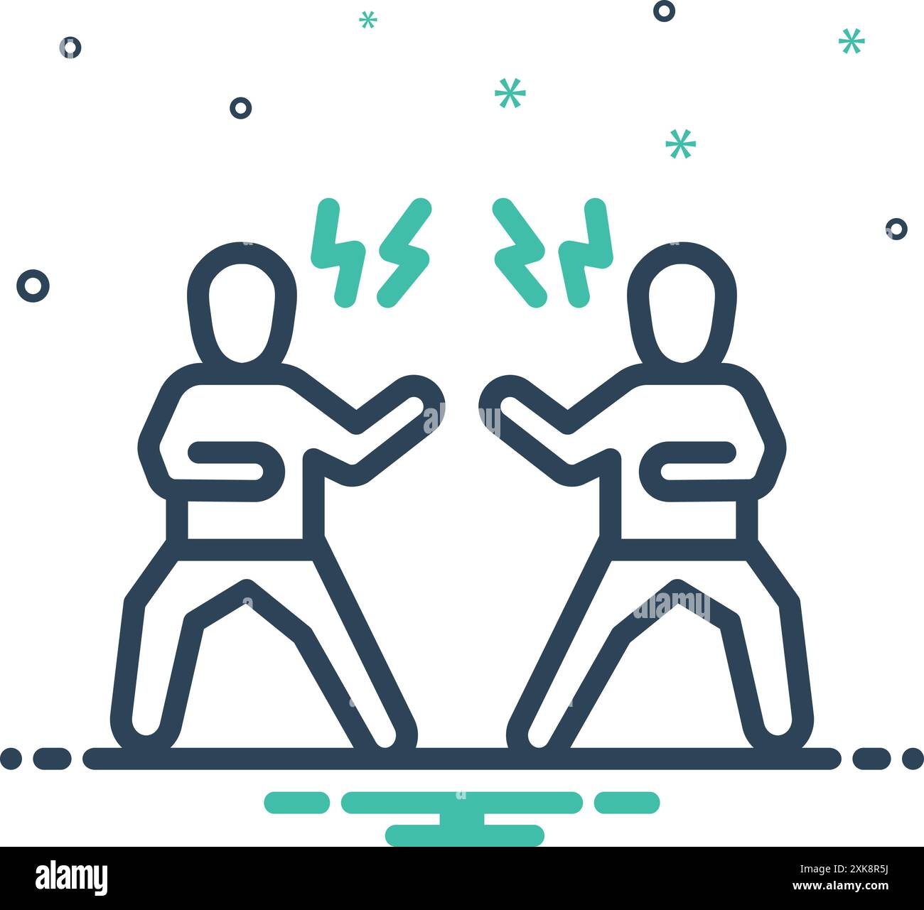 Boxing opponent Stock Vector Images - Alamy