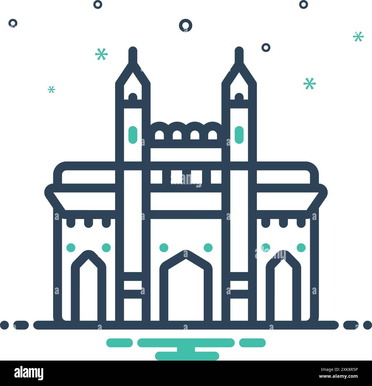 Icon for mumbai,gateway Stock Vector Image & Art - Alamy