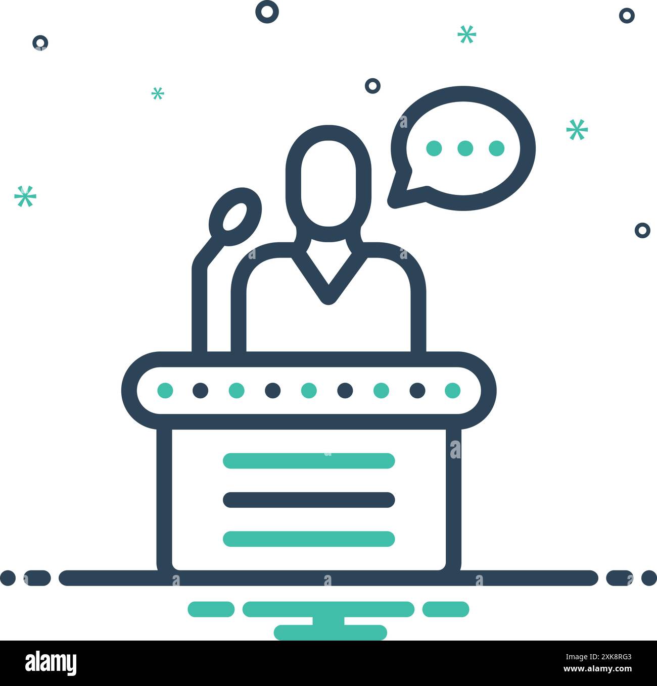 Icon for introduces,familiarize Stock Vector Image & Art - Alamy