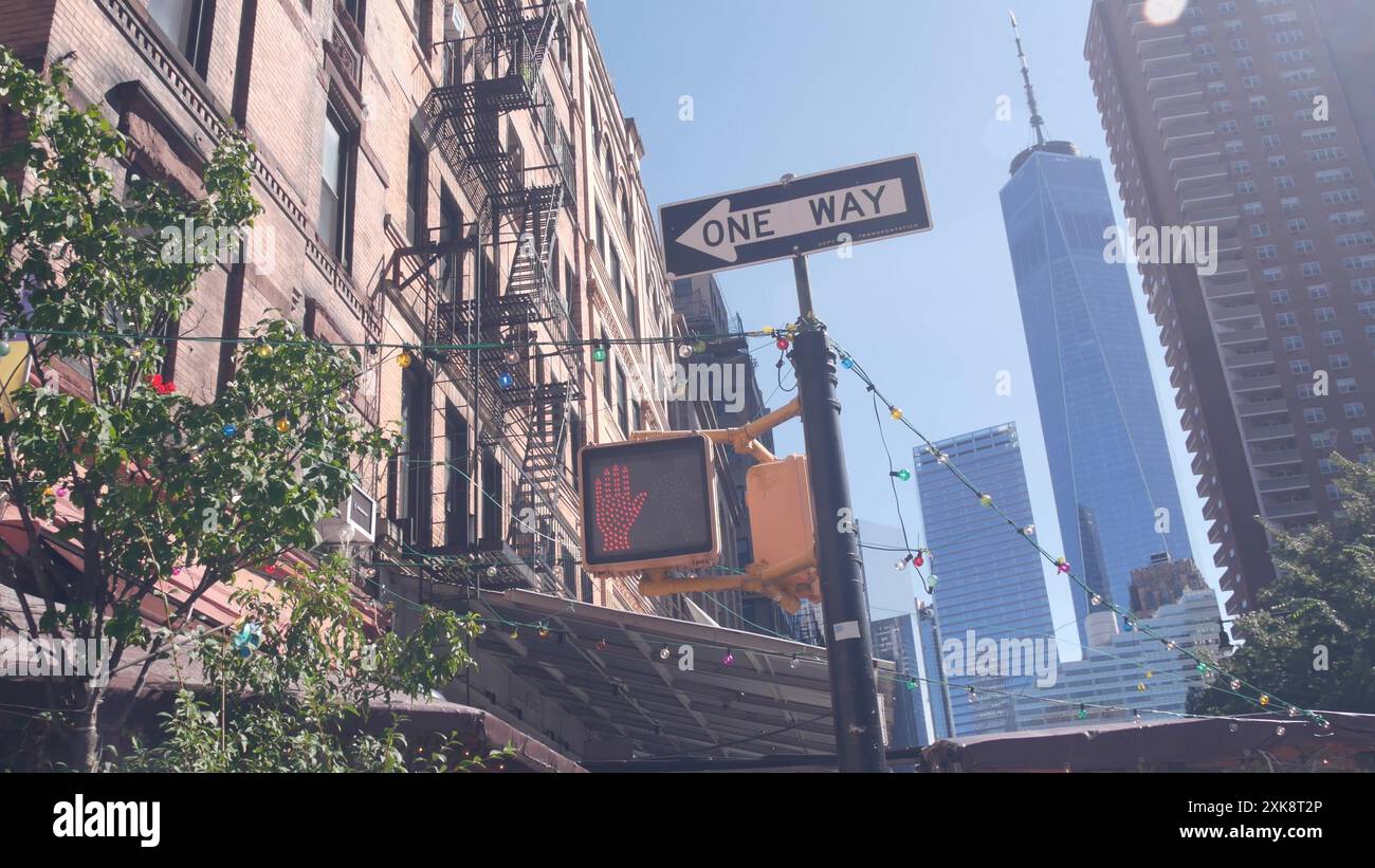 One Way Street Intersection