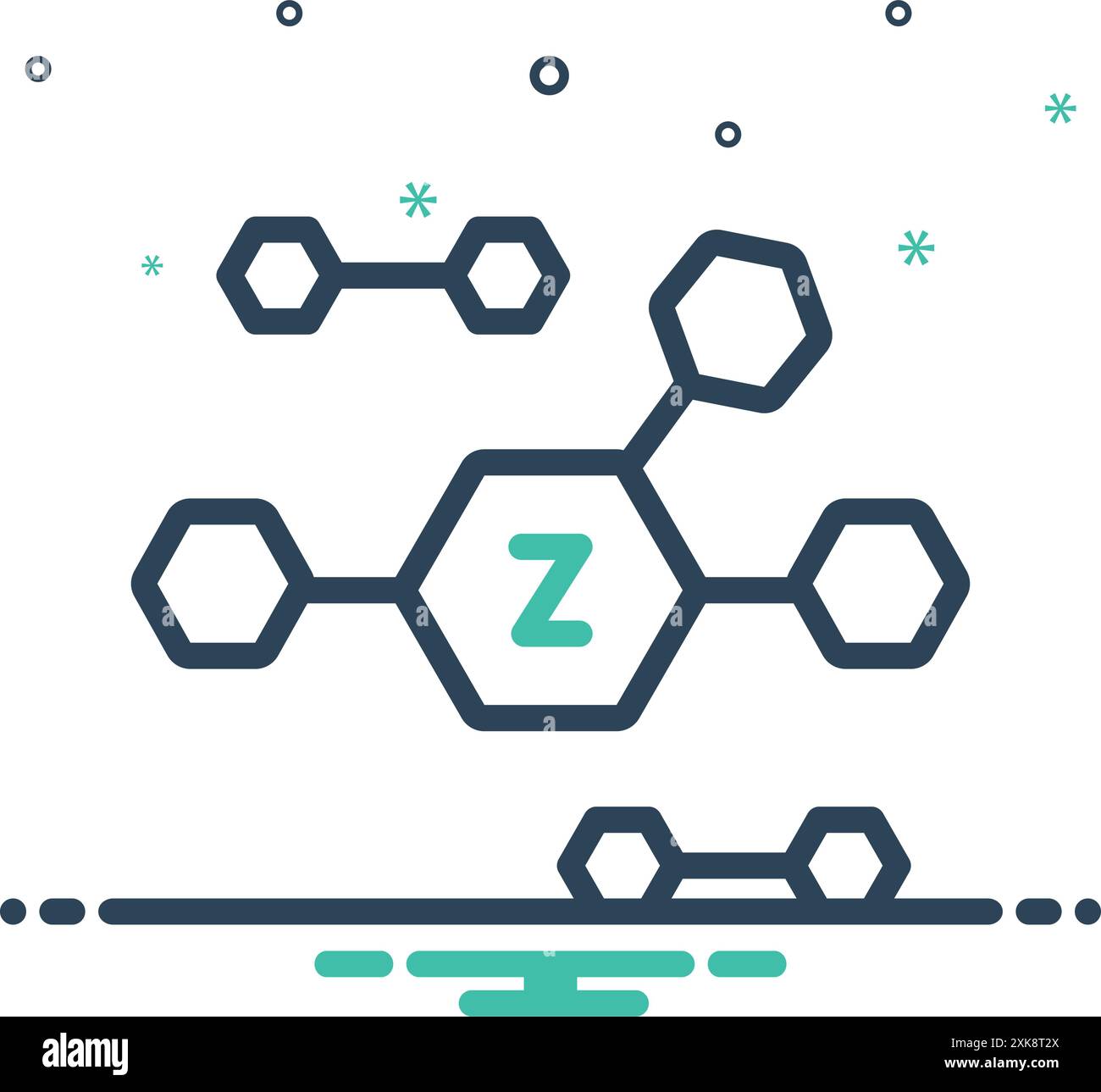 Icon for zinc,oxide Stock Vector Image & Art - Alamy