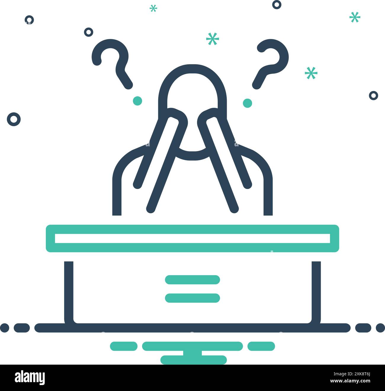 Icon for confused,disturbing Stock Vector Image & Art - Alamy