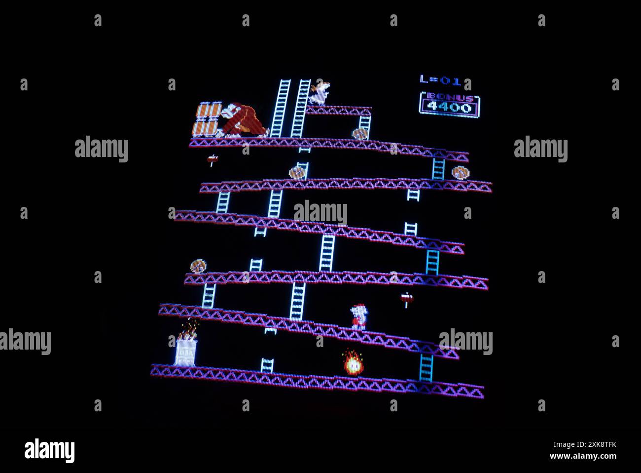 Berlin-Mitte Themenbild - Arcade-Automat Donkey Kong im ...