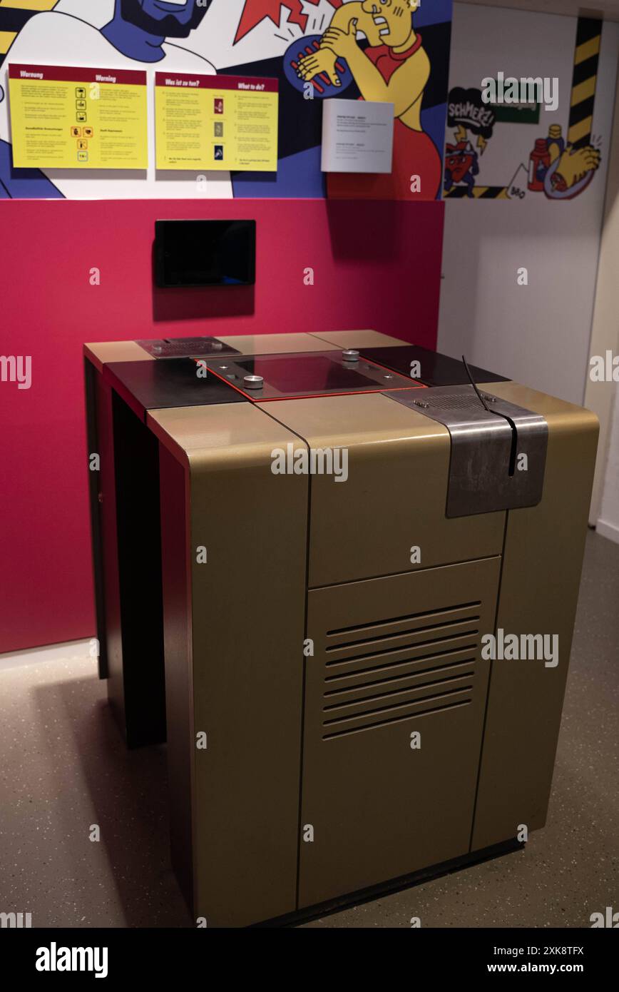 Berlin-Mitte Themenbild - Painstation im Computerspielemuseum Berlin, 06.07.2024 Themenbild ...