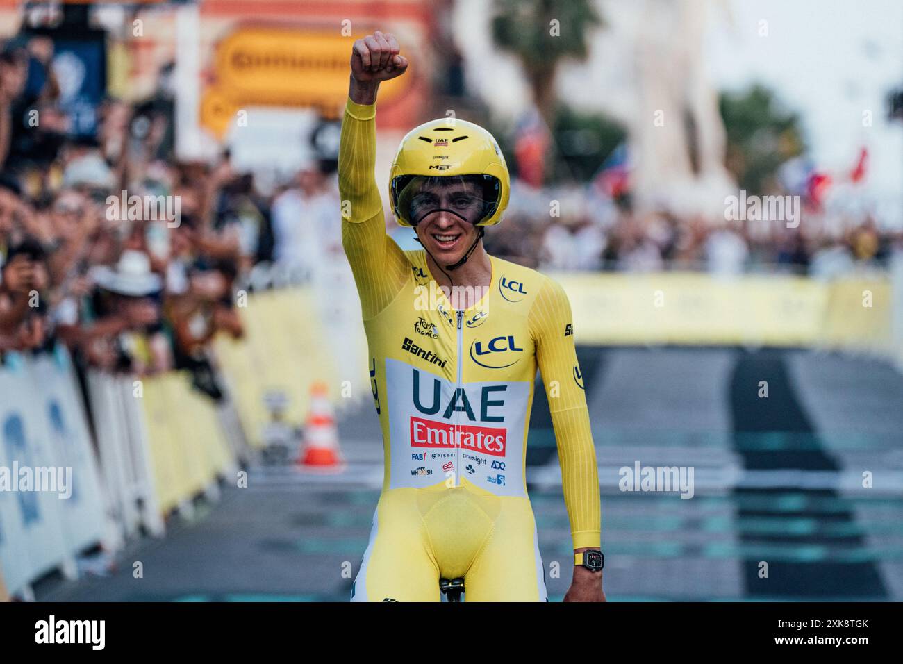 Nice, France. 21st July, 2024. Cycling - 2024 Tour de France - Stage 21 ...