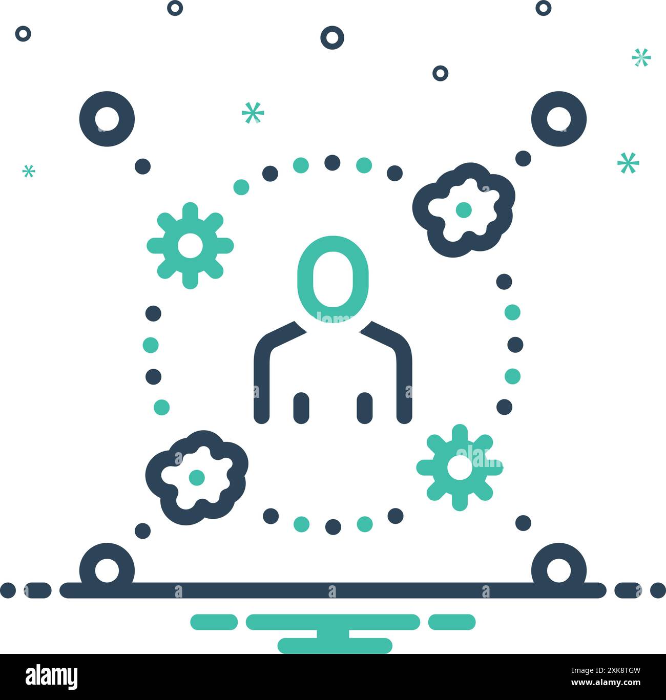 Icon for immunology,germ Stock Vector Image & Art - Alamy