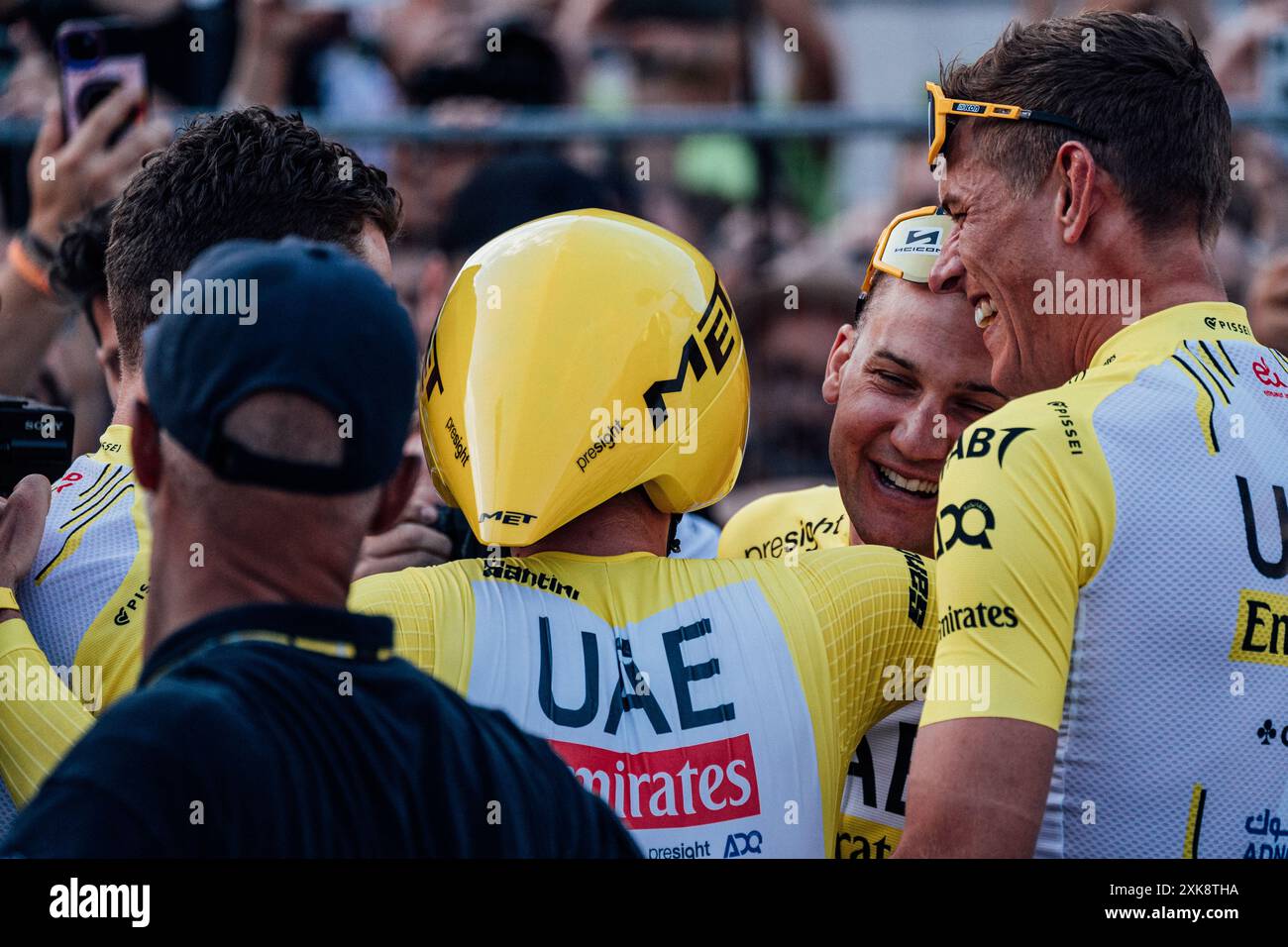 Nice, France. 21st July, 2024. Cycling - 2024 Tour de France - Stage 21 ...