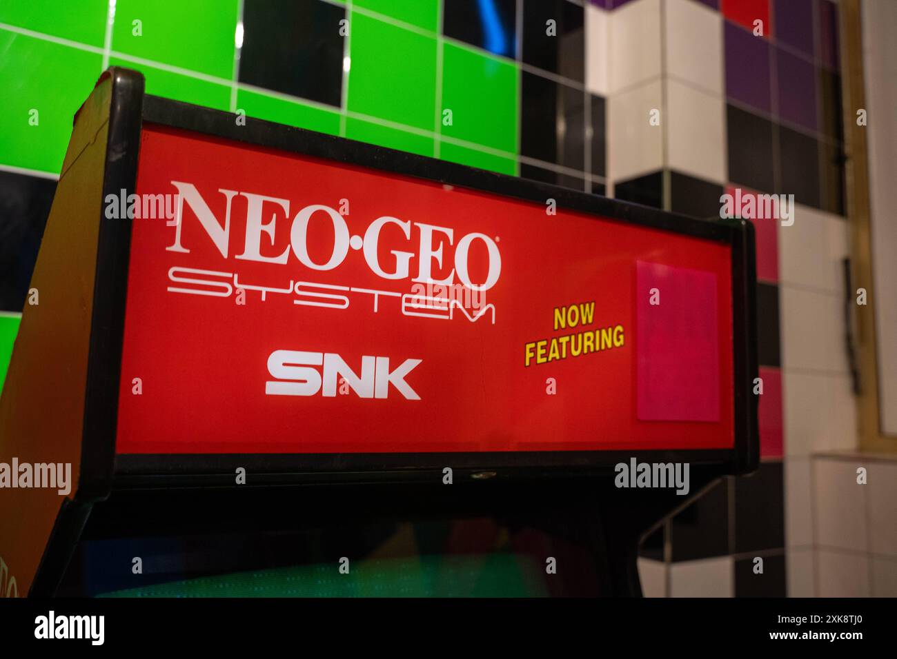 Berlin-Mitte Themenbild - Neo-Geo System im Computerspielemuseum Berlin, 06.07.2024 Themenbild ...