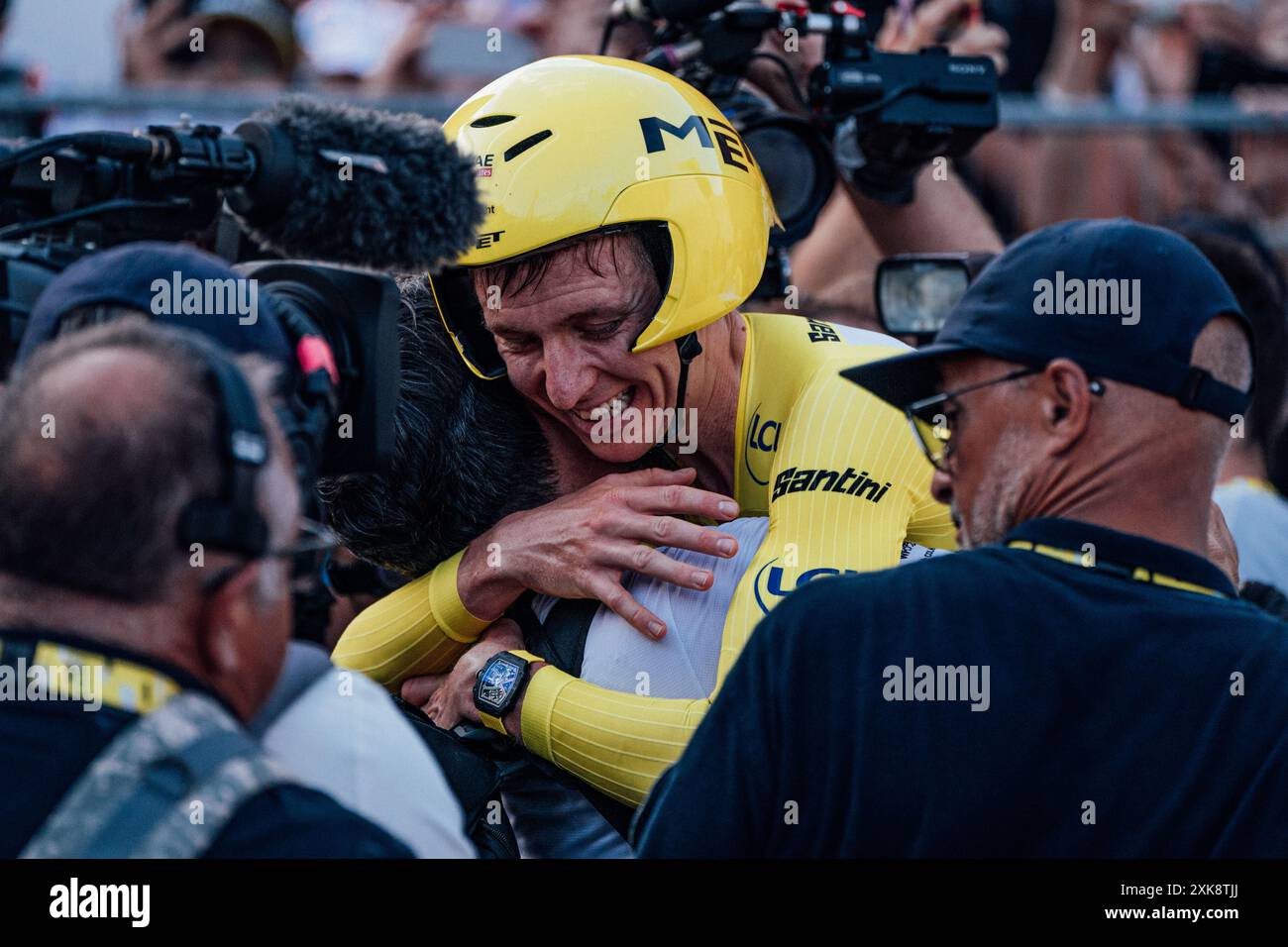 Nice, France. 21st July, 2024. Cycling - 2024 Tour de France - Stage 21 ...