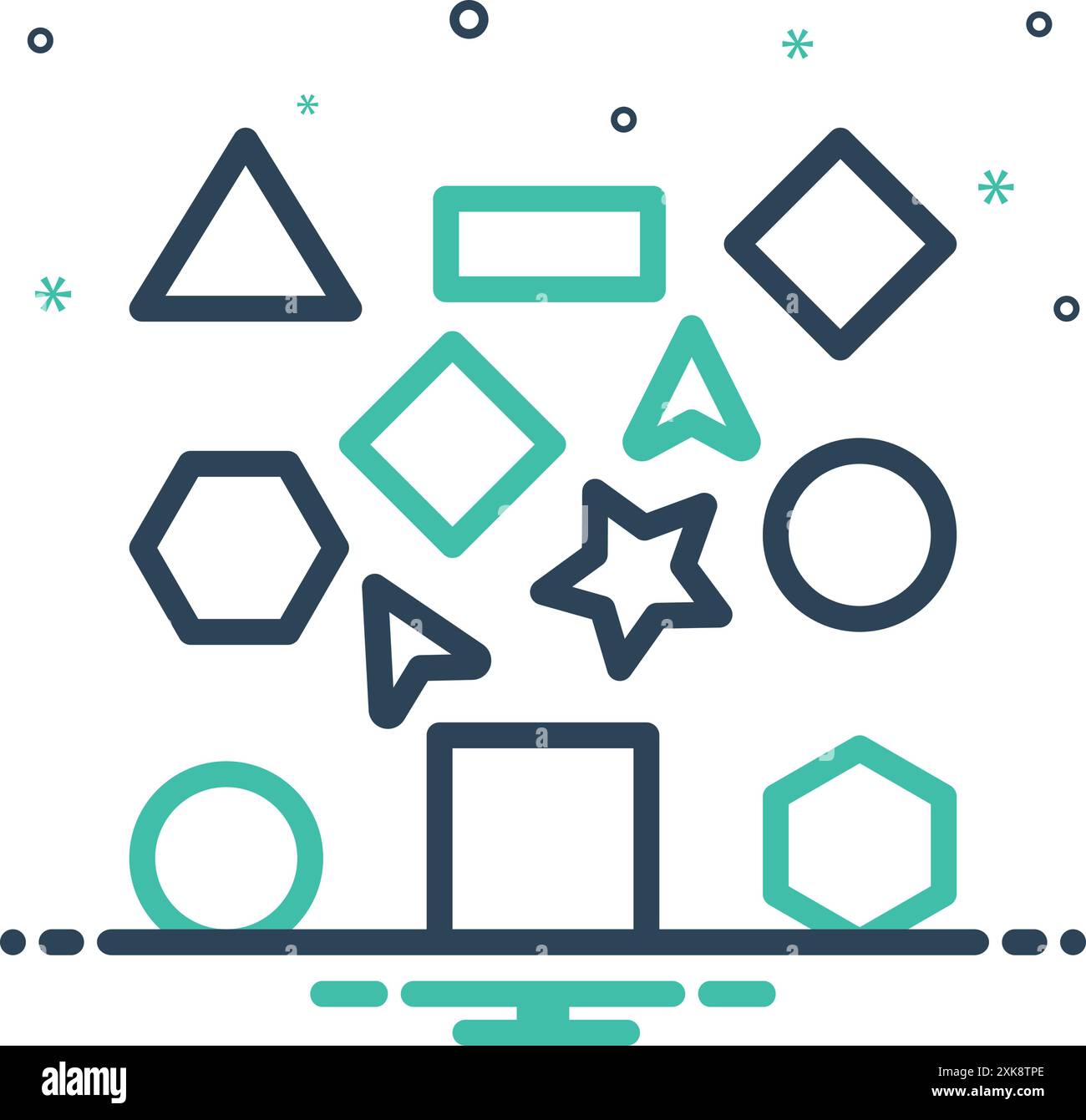 Varied shape Stock Vector Images - Alamy