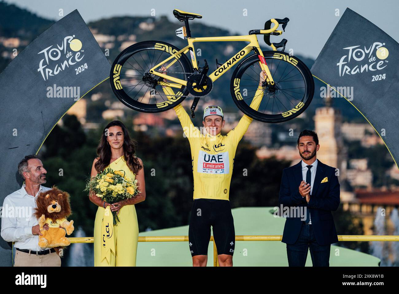 Nice, France. 21st July, 2024. Cycling - 2024 Tour de France - Stage 21 ...