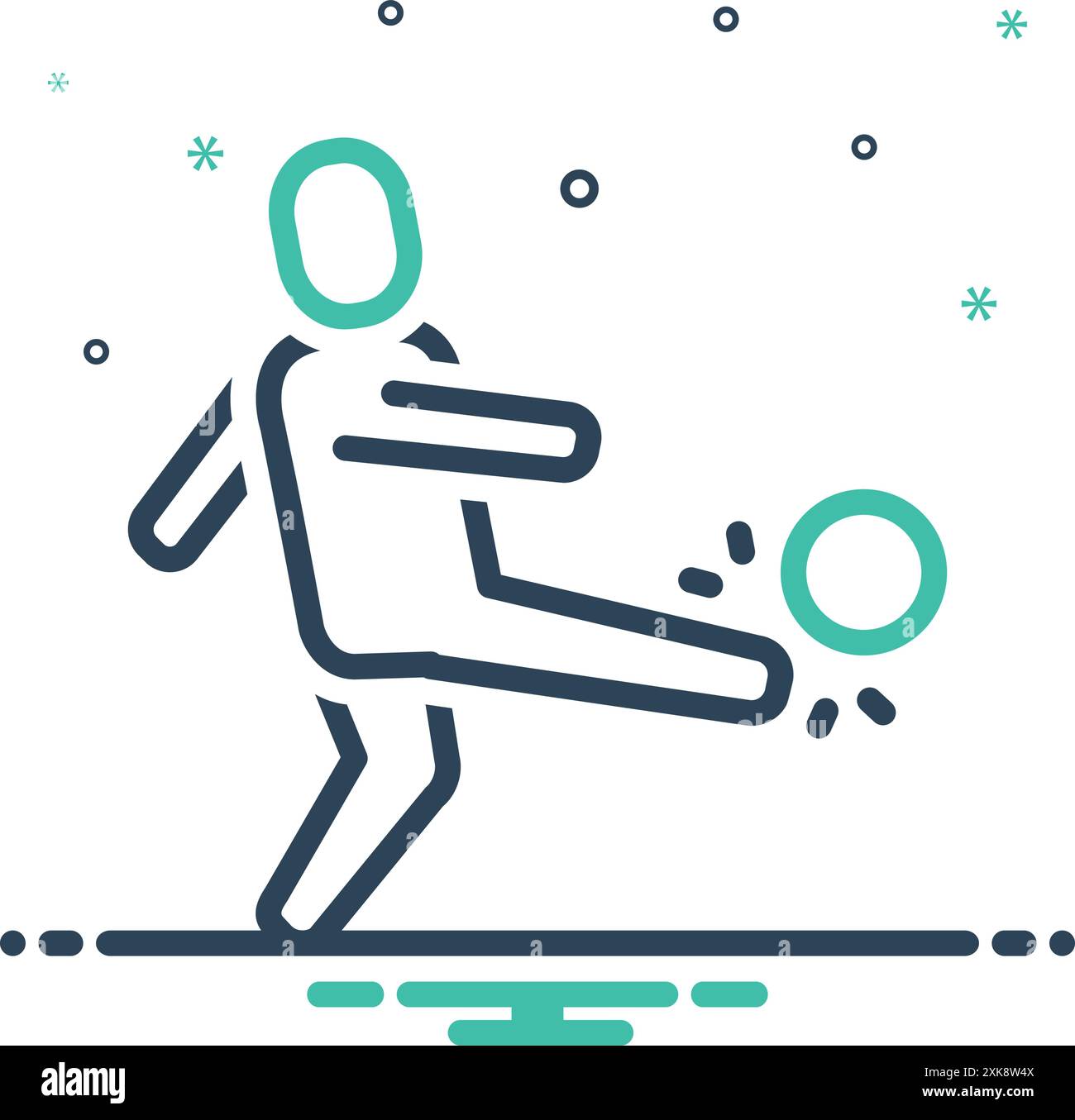 Icon for kick,legs Stock Vector Image & Art - Alamy