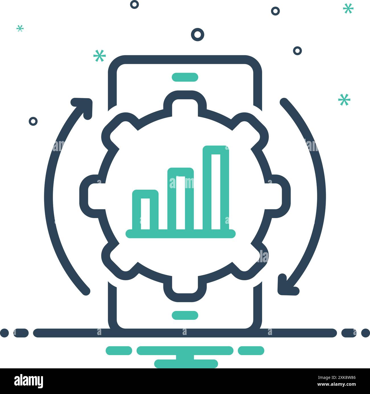 Icon for optimize,process Stock Vector Image & Art - Alamy