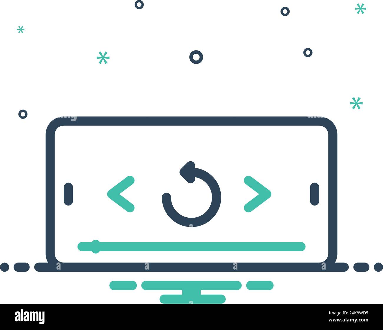 Icon playback game Stock Vector Images - Alamy
