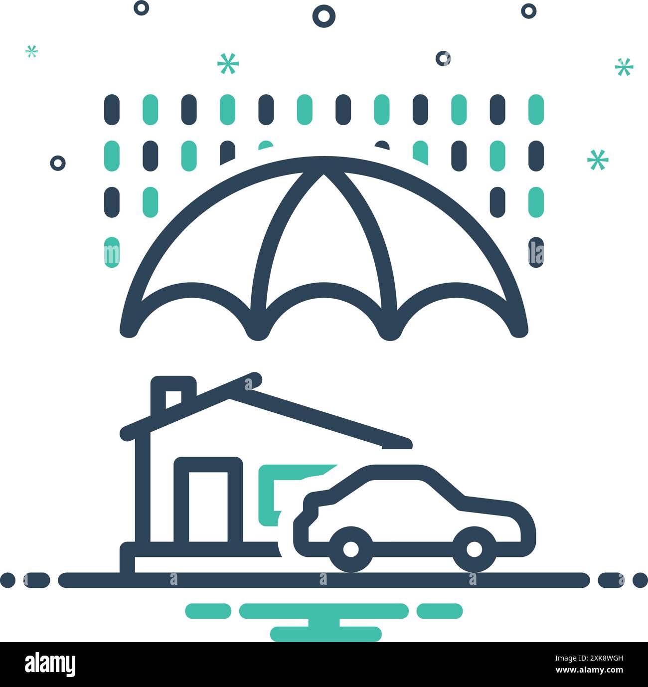 Accident coverage Stock Vector Images - Alamy