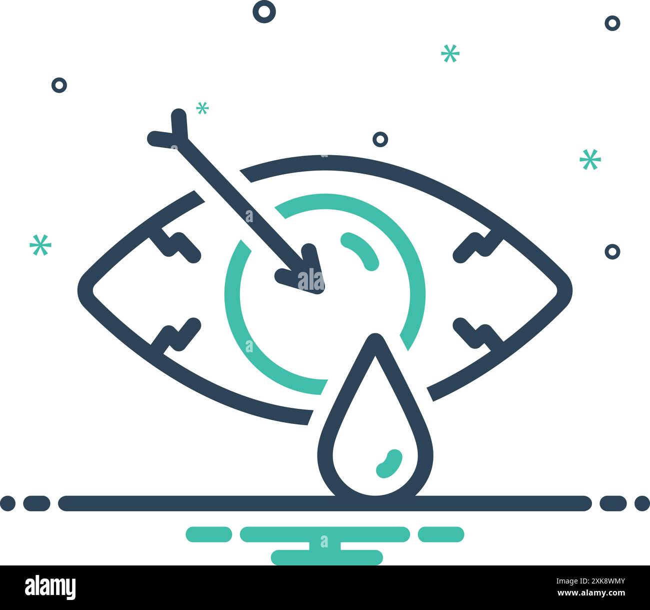 Icon for conjunction,tear Stock Vector Image & Art - Alamy