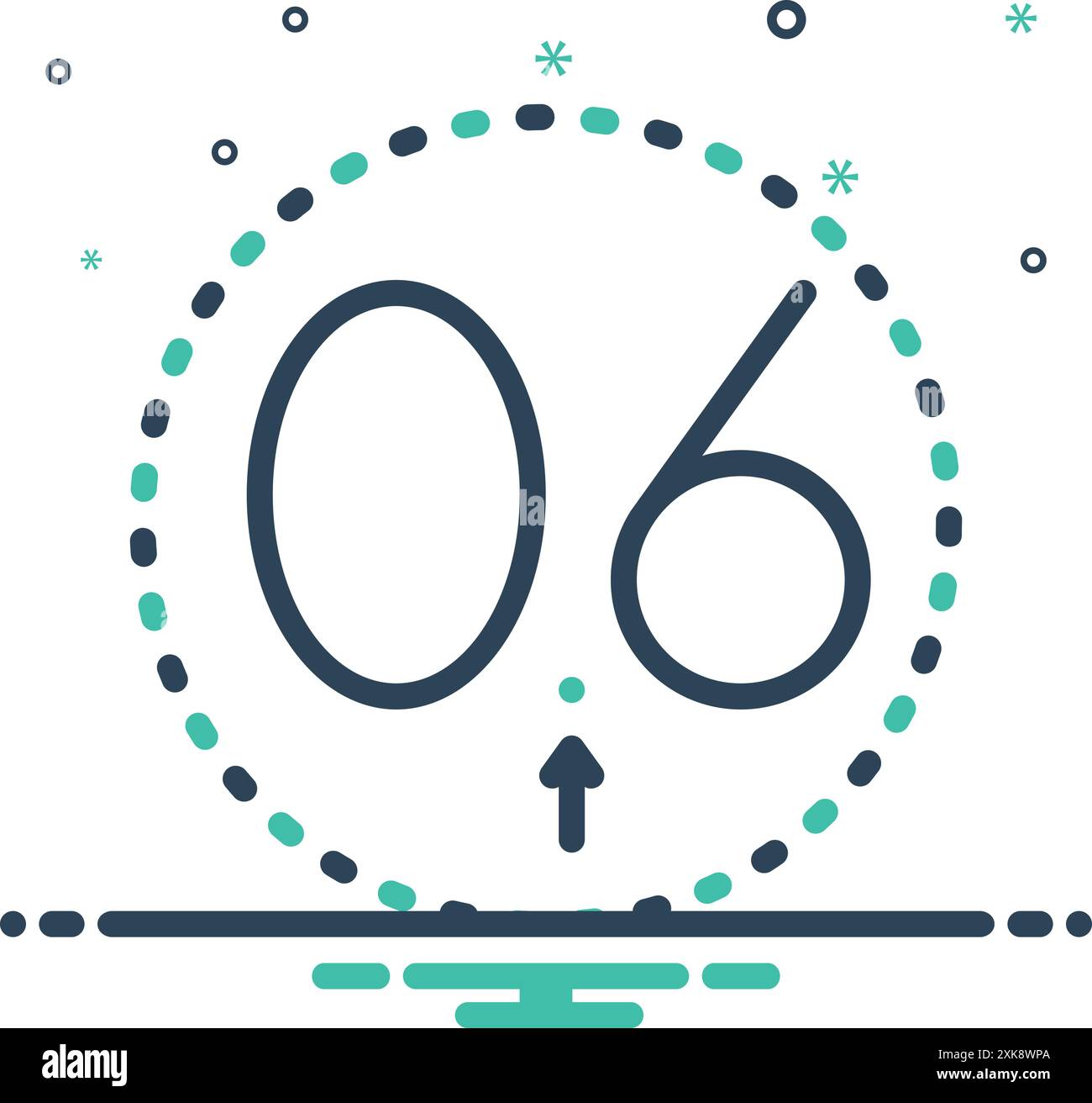 Number decimal Stock Vector Images - Alamy