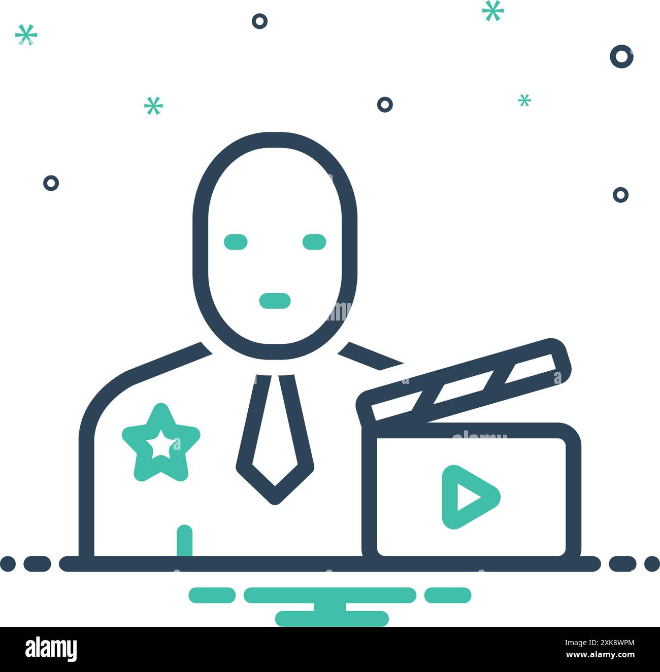 Icon for actor,performer Stock Vector Image & Art - Alamy