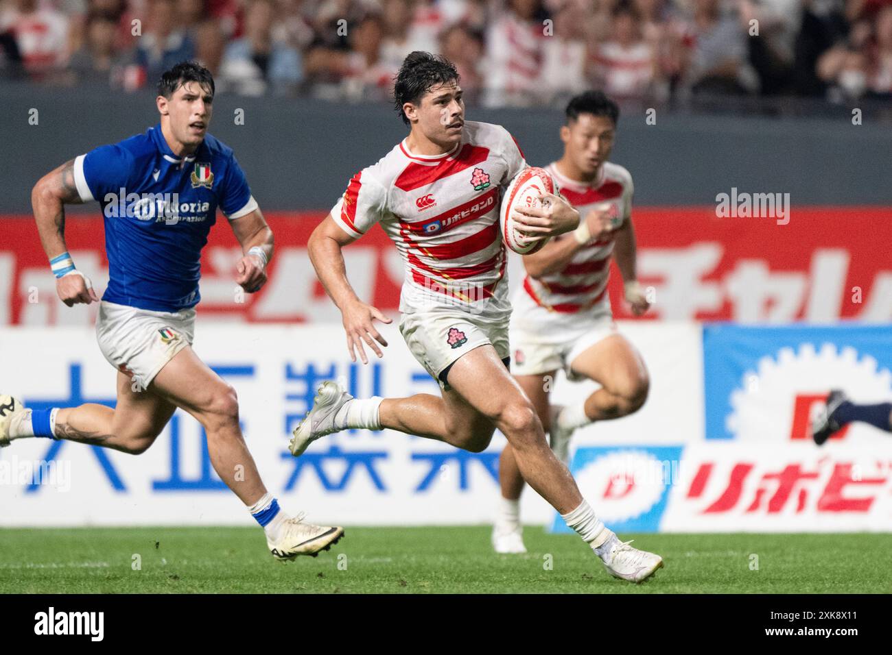 Hokkaido, Japan. 21st July, 2024. Dylan Riley (JPN) Rugby : Rugby test ...