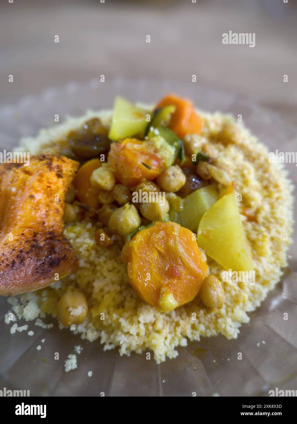Couscous is a dish made from wheat semolina traditional to Maghreb ...