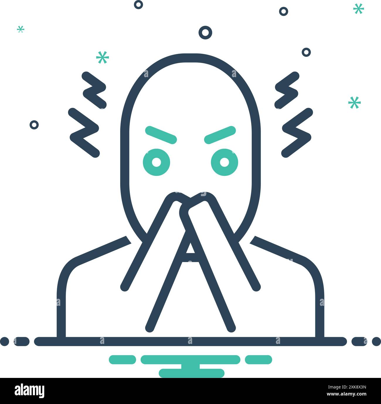 Icon for fears,phobia Stock Vector Image & Art - Alamy