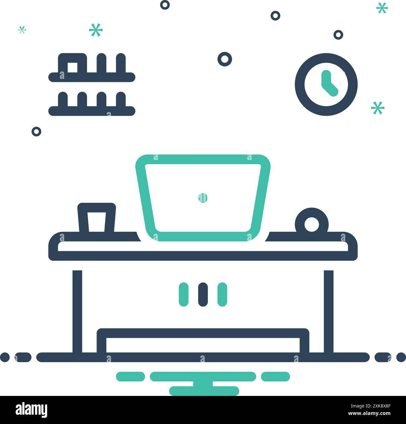 Icon for workplace,work Stock Vector Image & Art - Alamy