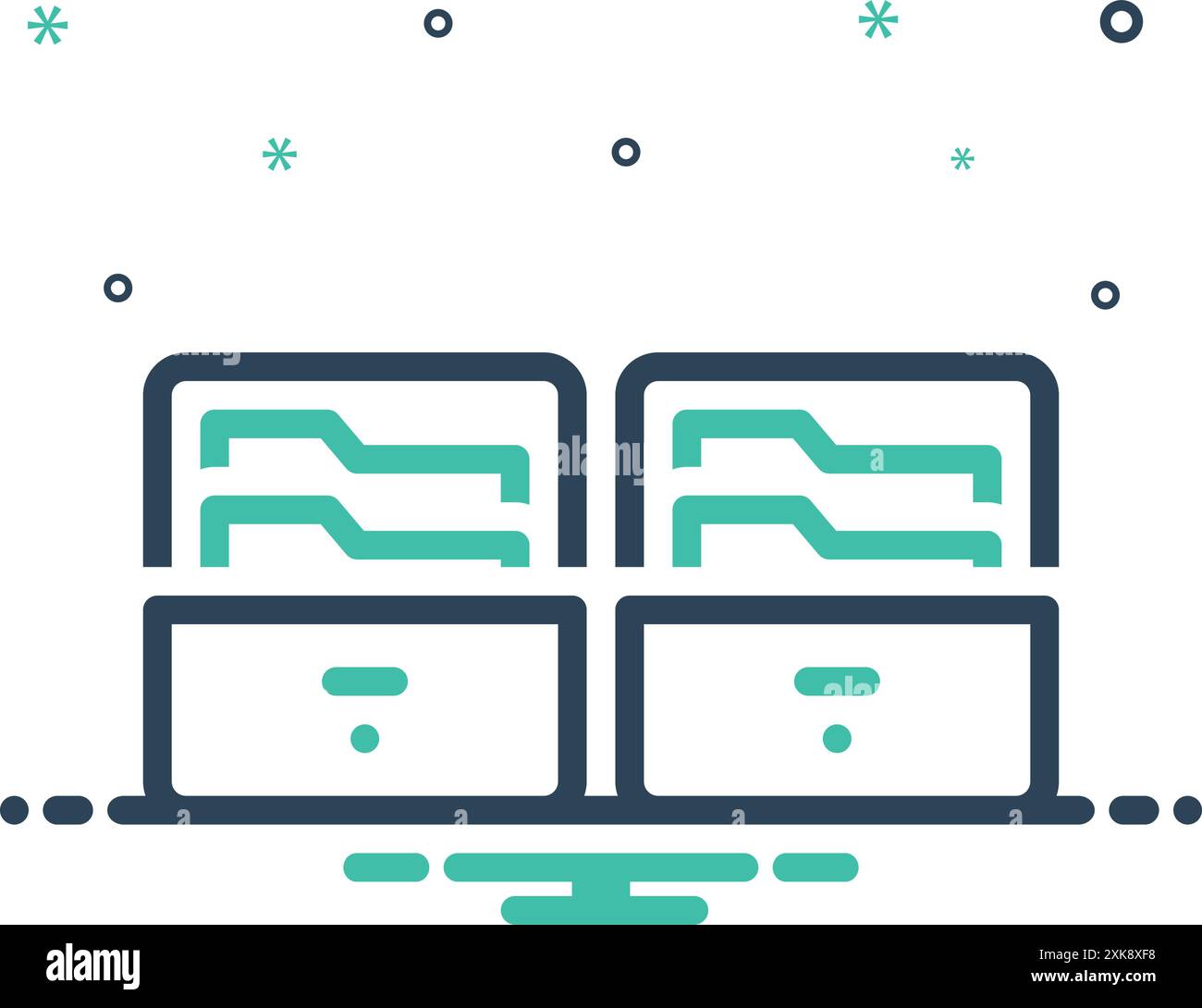 Archives and records Stock Vector Images - Alamy