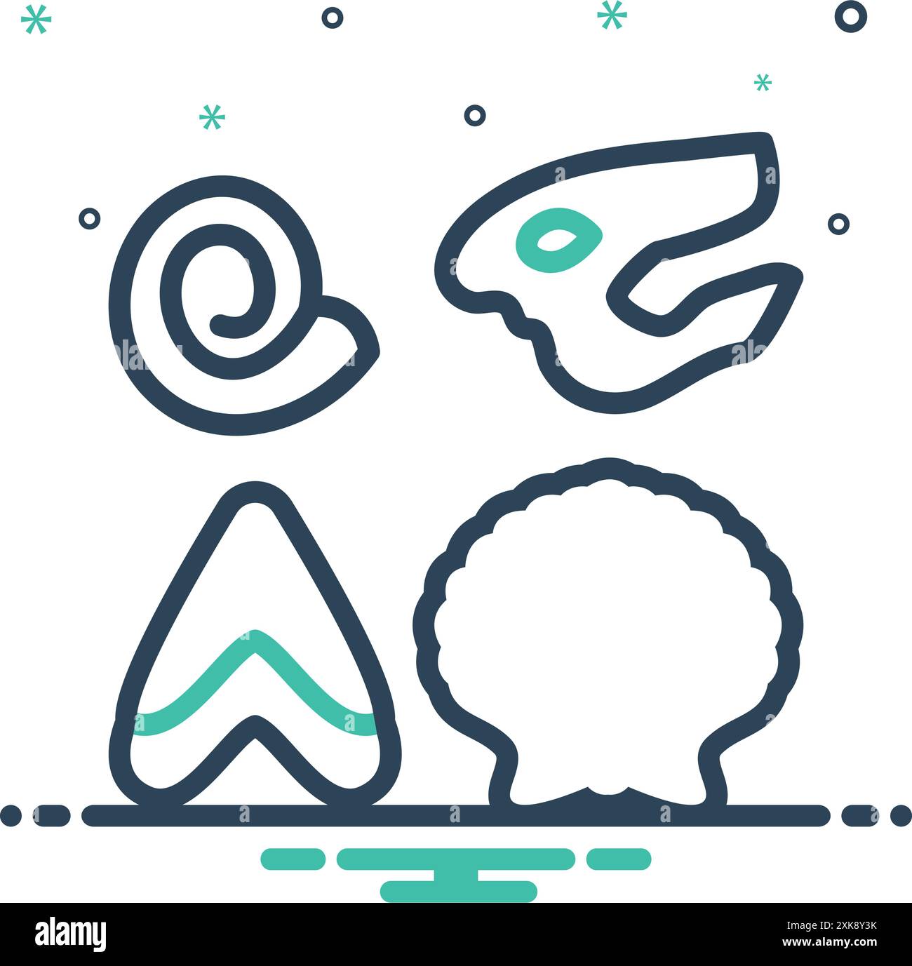 Icon for fossil,relic Stock Vector Image & Art - Alamy