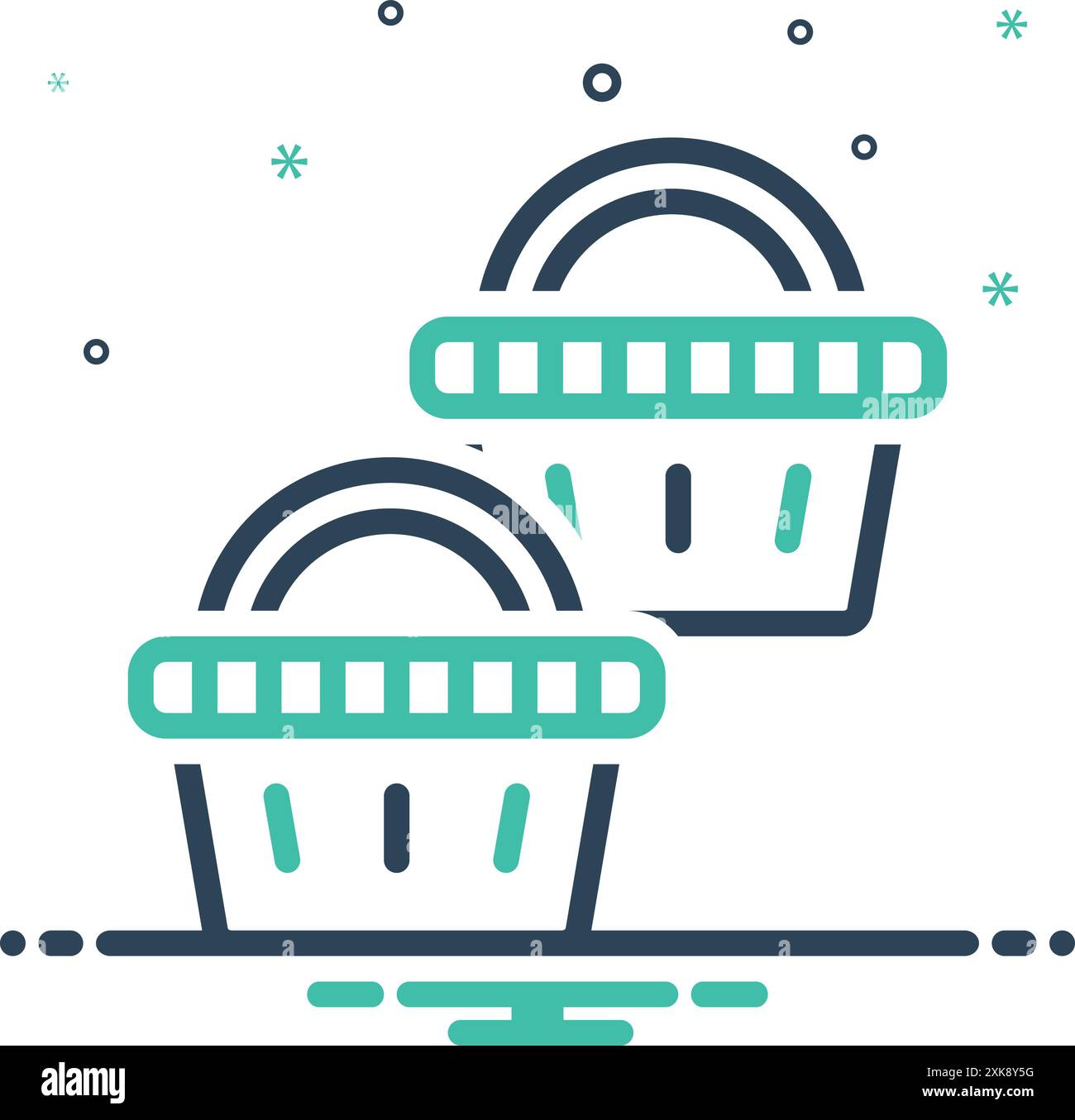 Trolley baskets sign hi-res stock photography and images - Alamy