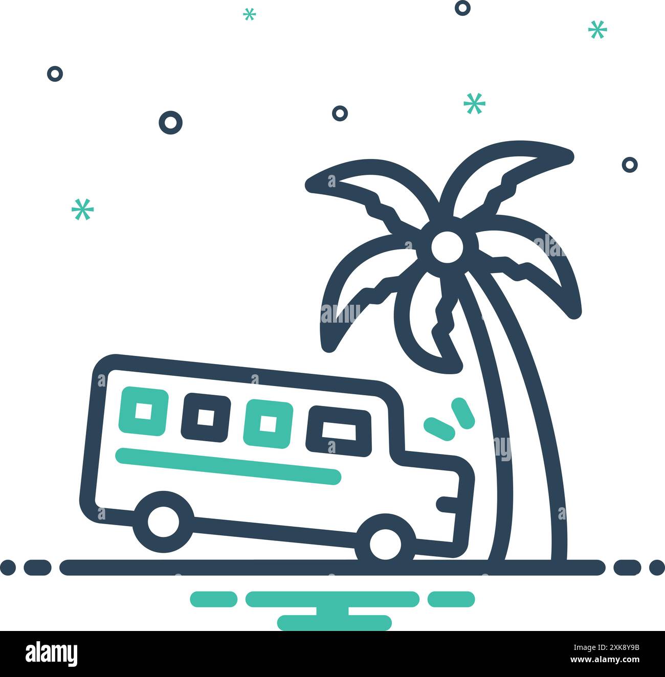 Bus crash tree Stock Vector Images - Alamy