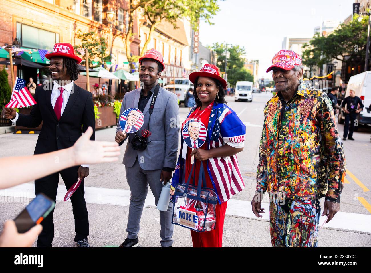 Rnc 2024 hats hi-res stock photography and images - Alamy