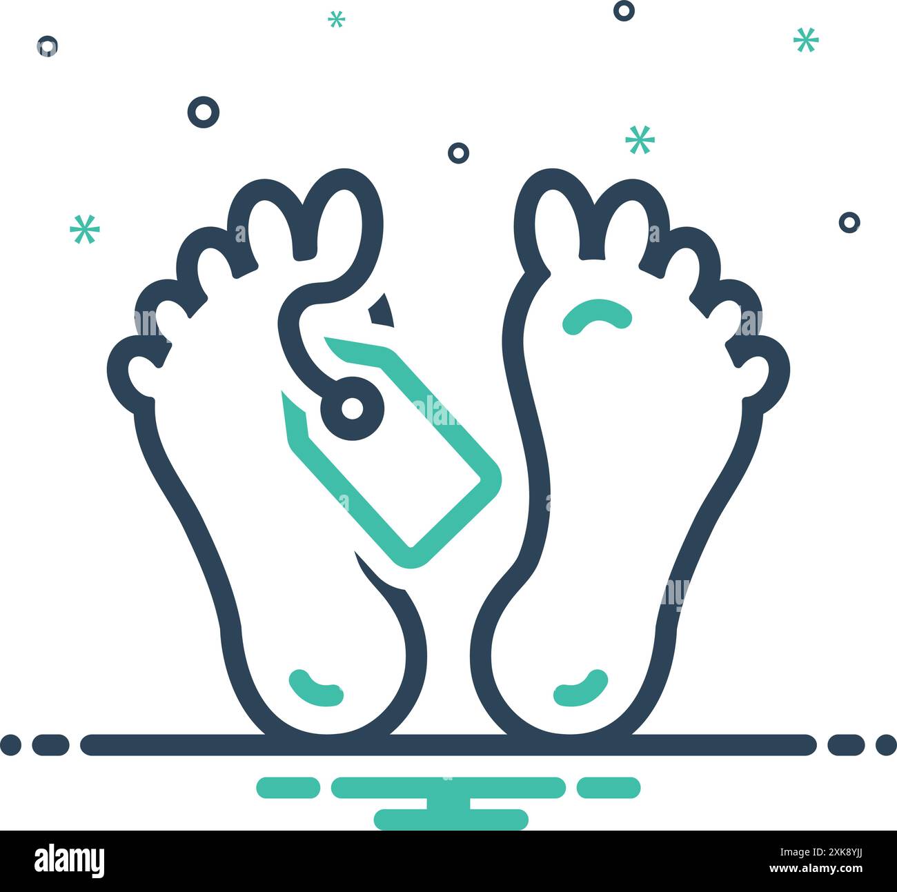 Buried cadaver Stock Vector Images - Alamy